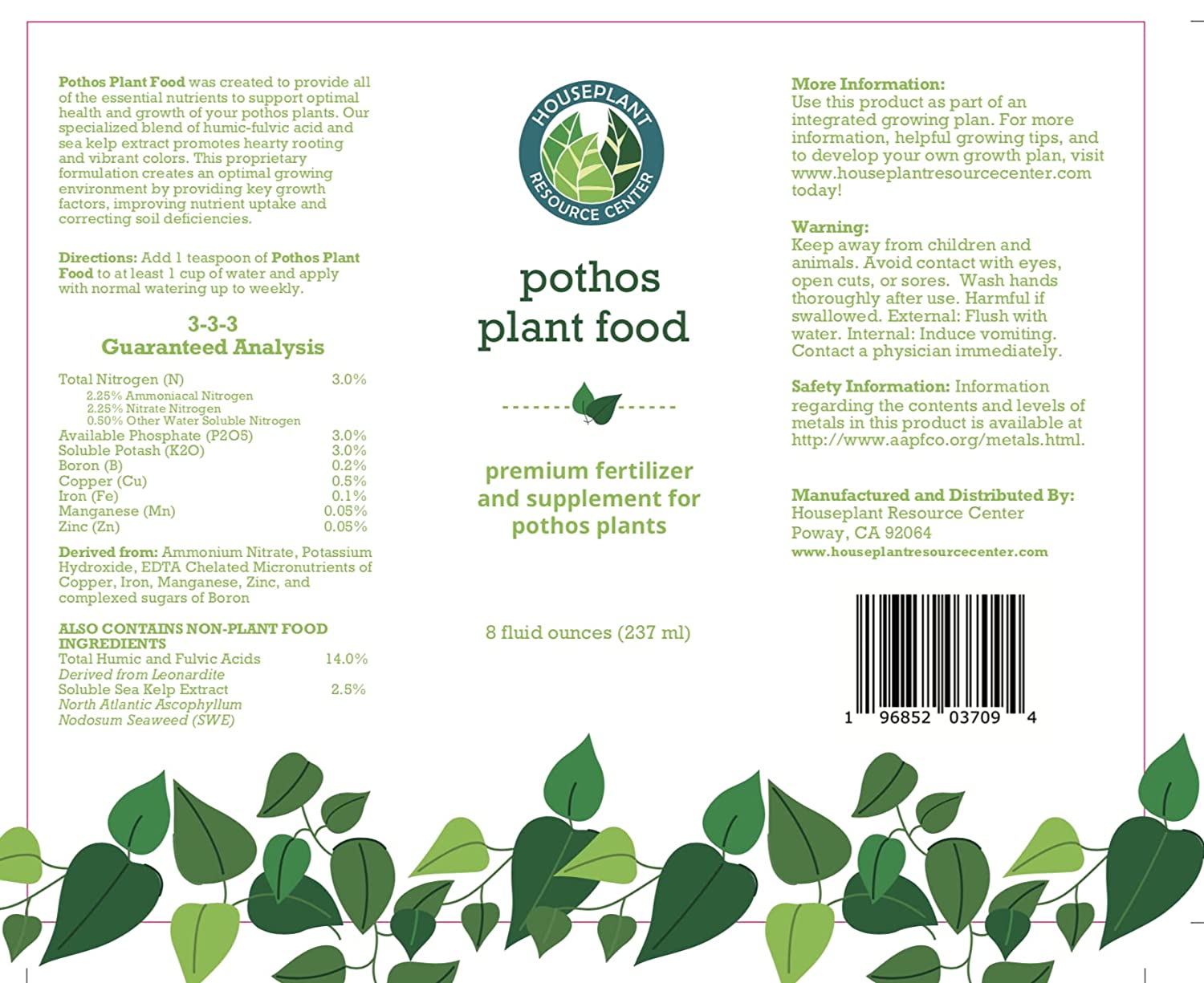 Pothos Fertilizer | The Fiddle Leaf Fig Plant Resource